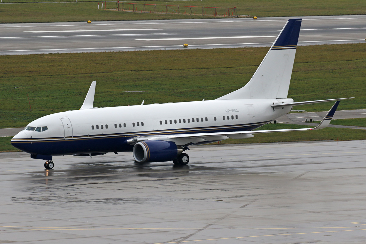 Planes and Trains - Planes 2015: VP-BEL / Boeing 737-74T BBJ1 / Orient ...
