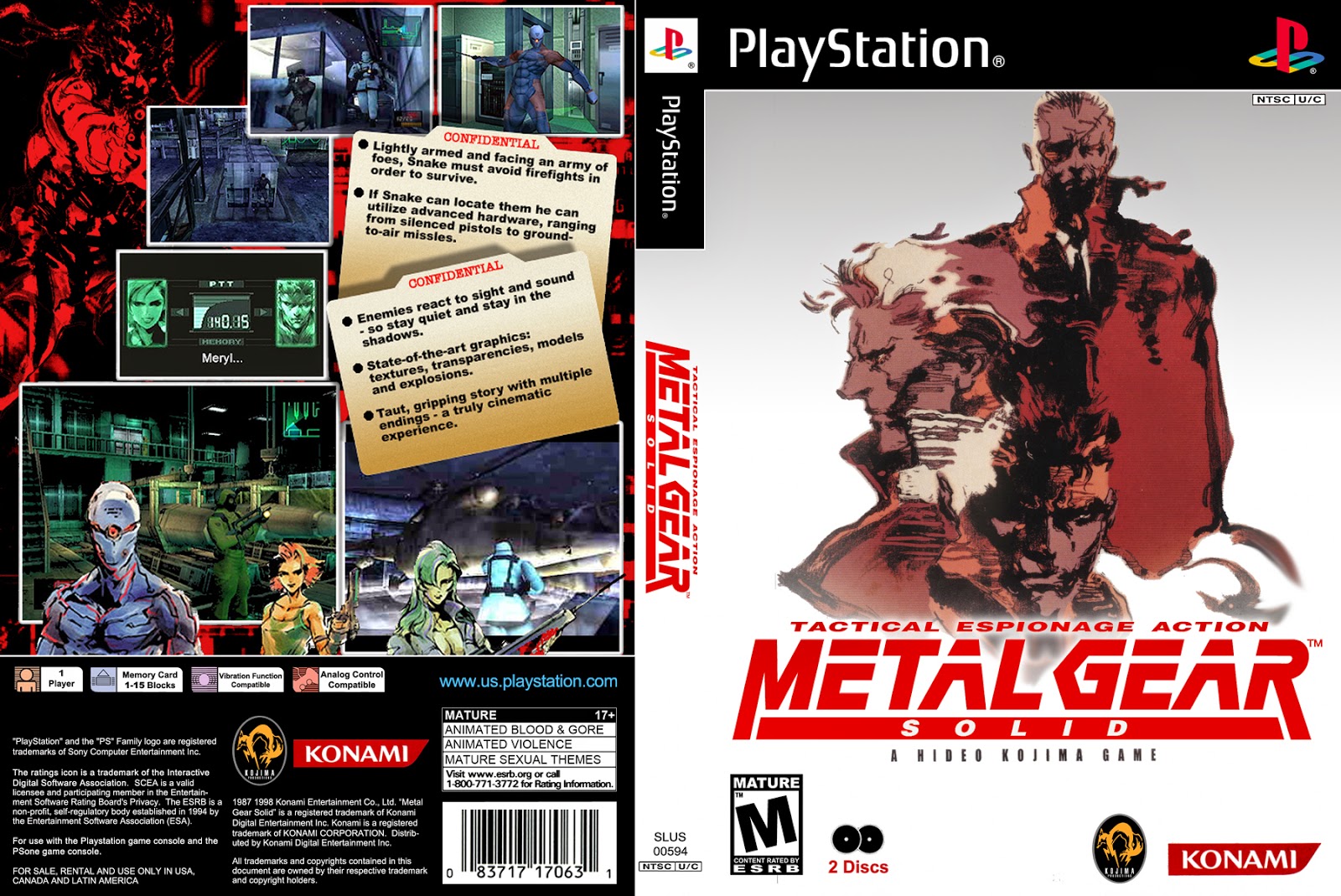 RD1217.BLOGSPOT.COM: Walkthrough Metal Gear Solid (PS1)