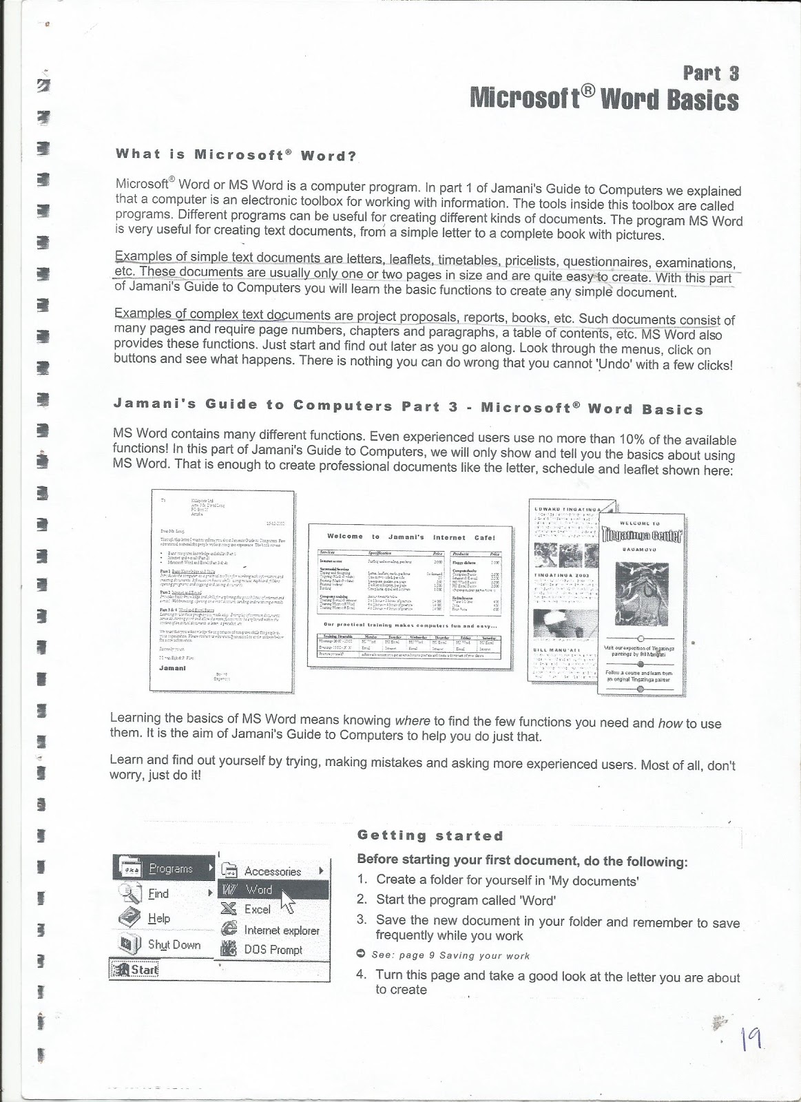 JAPHET MASATU BLOG: TEACH YOURSELF COMPUTERS --MICROSOFT WORD BASICS