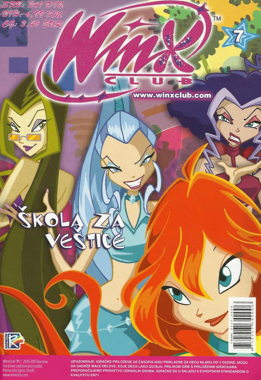 WinxClub4Ever | News™: Winx Club Comics No.7 in Serbia! Winx casopis br ...