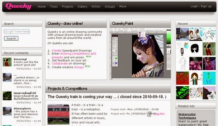 Arte y expresArte: QUEEKY. HERRAMIENTA PARA DIBUJAR