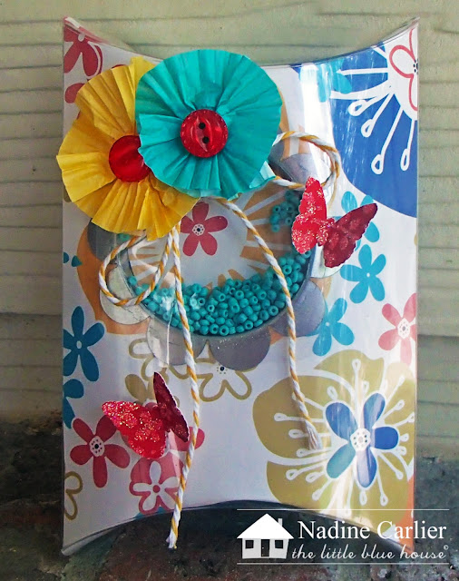 Pillow Box Shaker & Video ~ Nadine Carlier