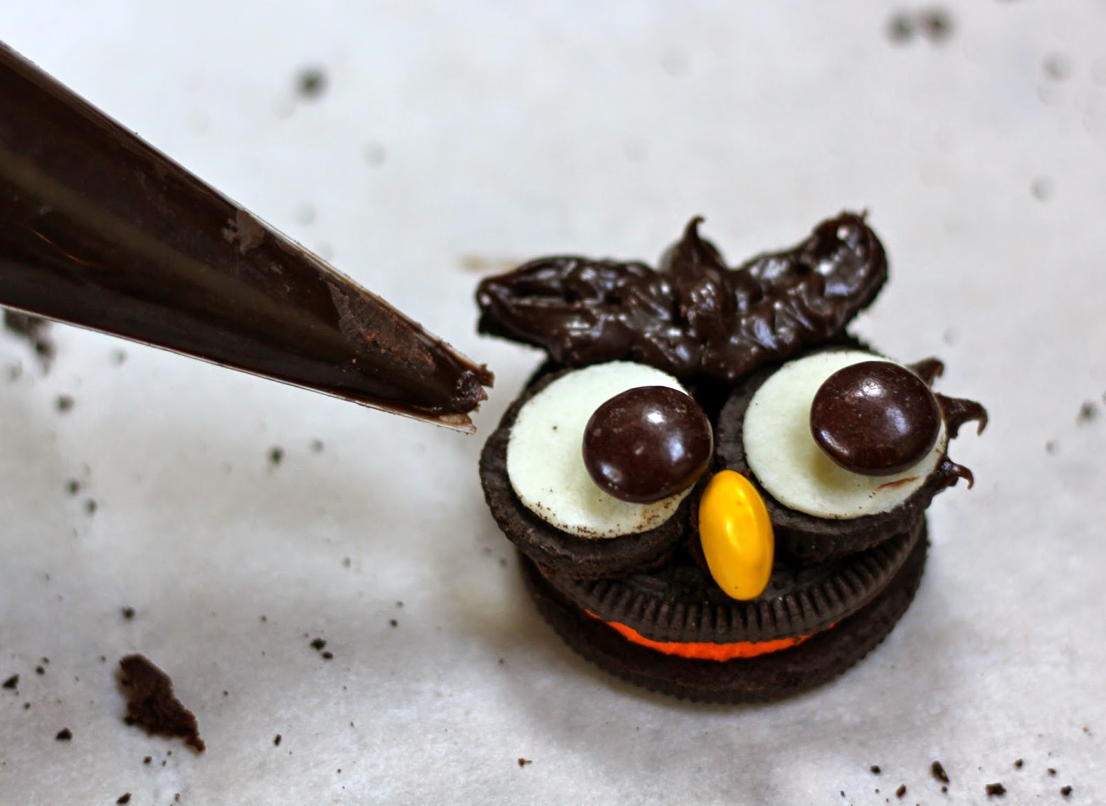 beurrista: oreo owl cookies