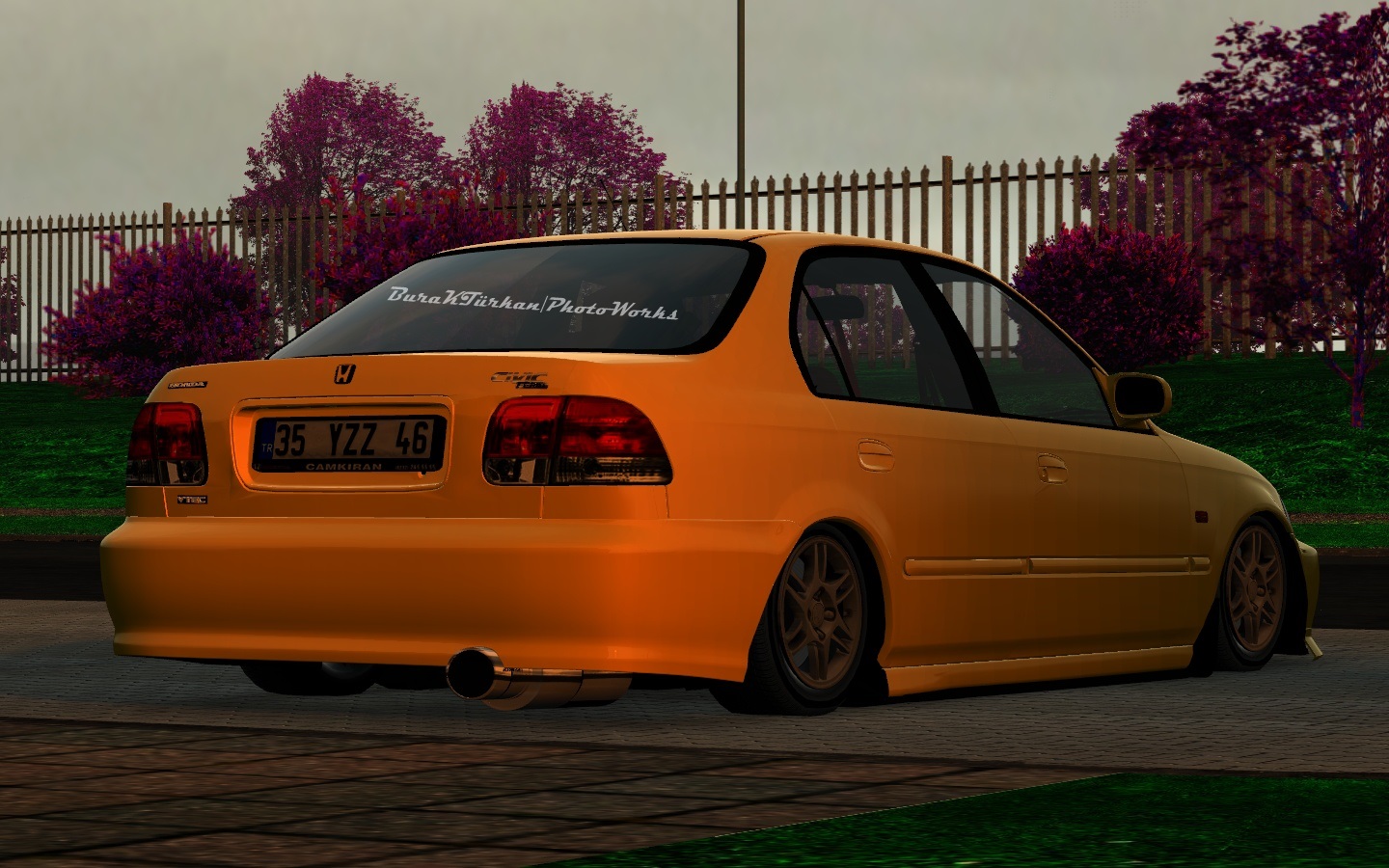L.F.S Honda İes - Live For Speed Mod - Yamaları