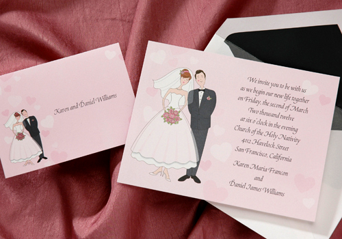 Occasions to Blog: Bride and Groom Wedding Invitations from Occasions ...