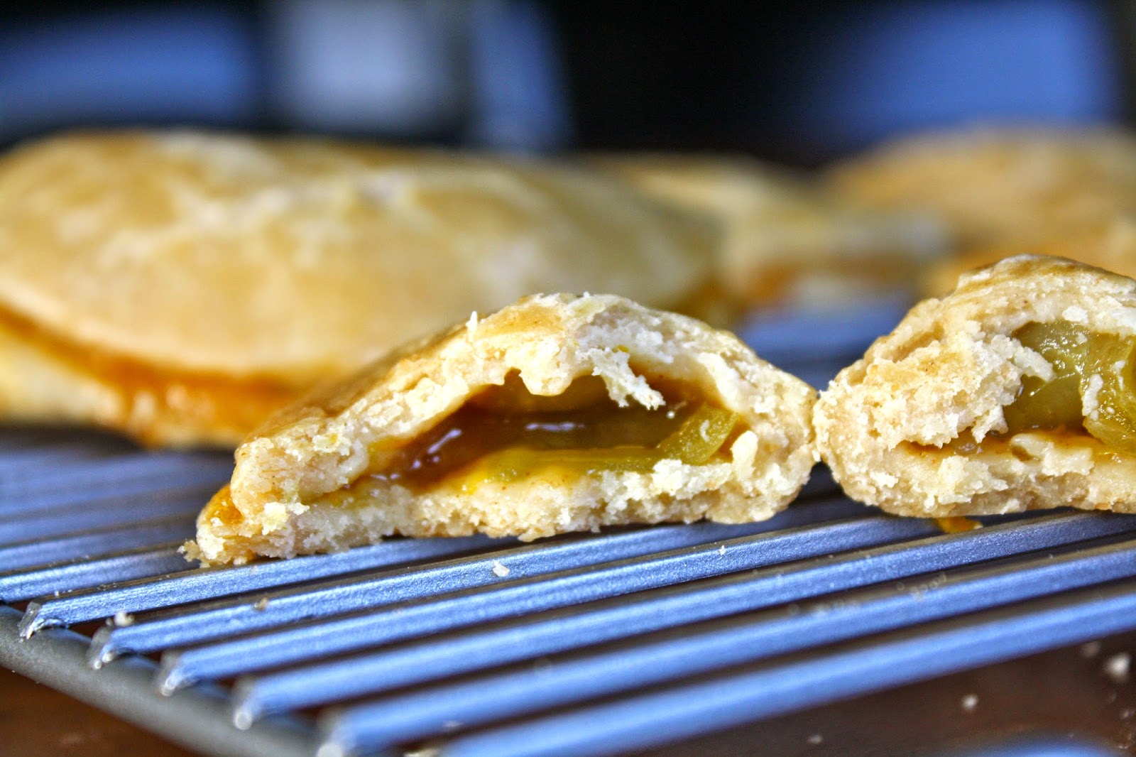 i wish baking was my real job: Sweet Green Tomato Hand Pies