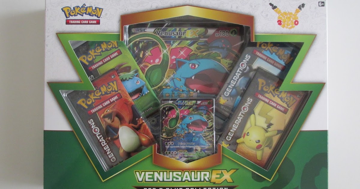 THE EPIC WEEKLY: A Red & Blue Collection - Venusaur EX Box Unboxing