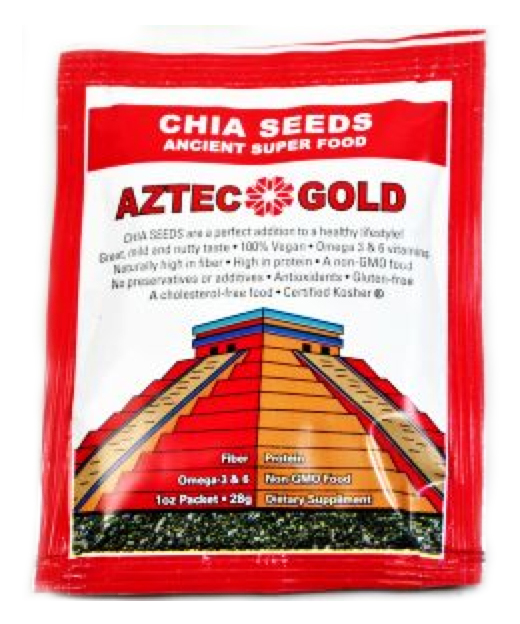 An Apel a Day: Aztec Gold Chia Seeds Packet Review