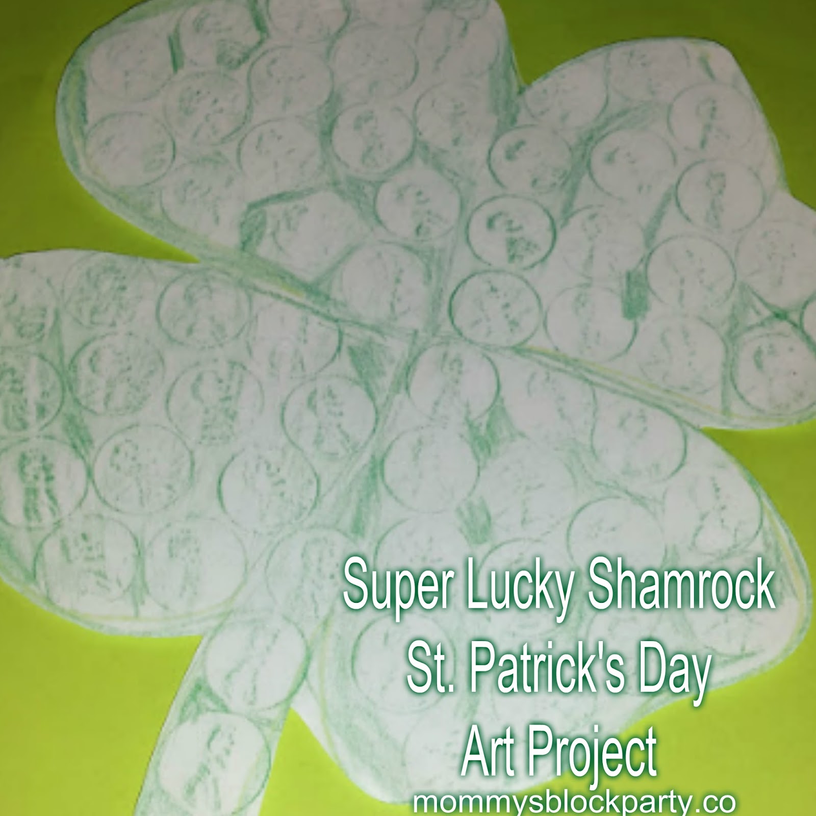Super Lucky Shamrock: A Fun and Easy Saint Patrick's Day Art Activity ...