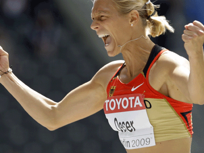 Best Celebrity: Jennifer Oeser Heptathlete Star