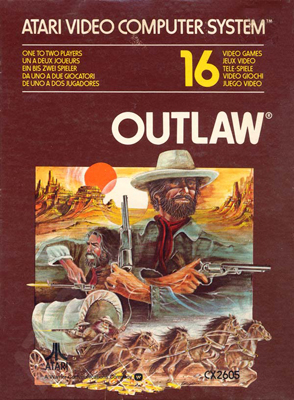 Outlaw (Atari) - 1978 -- Atari 2600