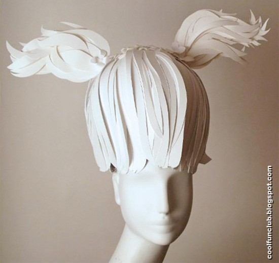CoolFunClub: Stylish Paper Wigs