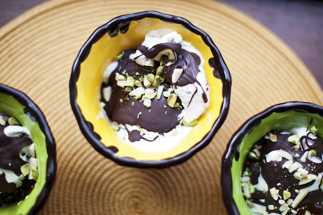 Delightfully Zen: Chocolate Magic hard shell ice cream topping
