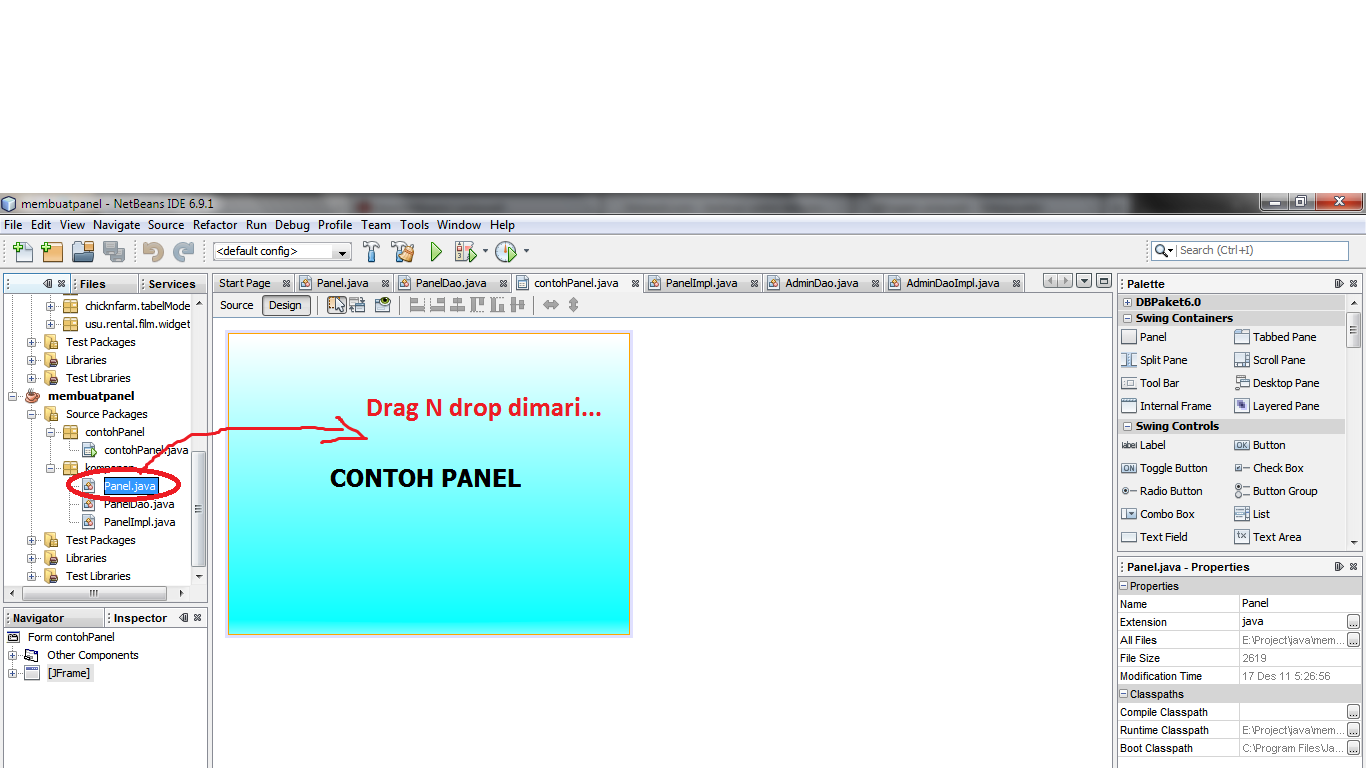 Cara membuat Panel atau Background aplikasi supaya lebih berwarna ...