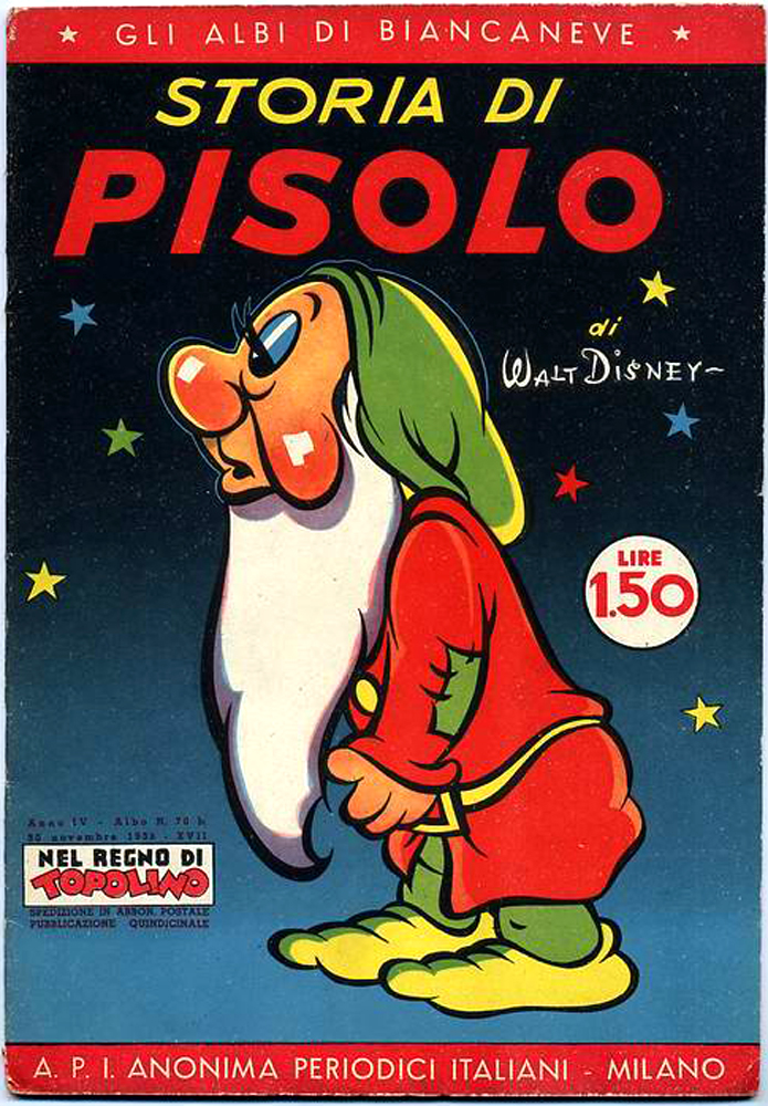 Filmic Light - Snow White Archive: "Story of" Books from Italy