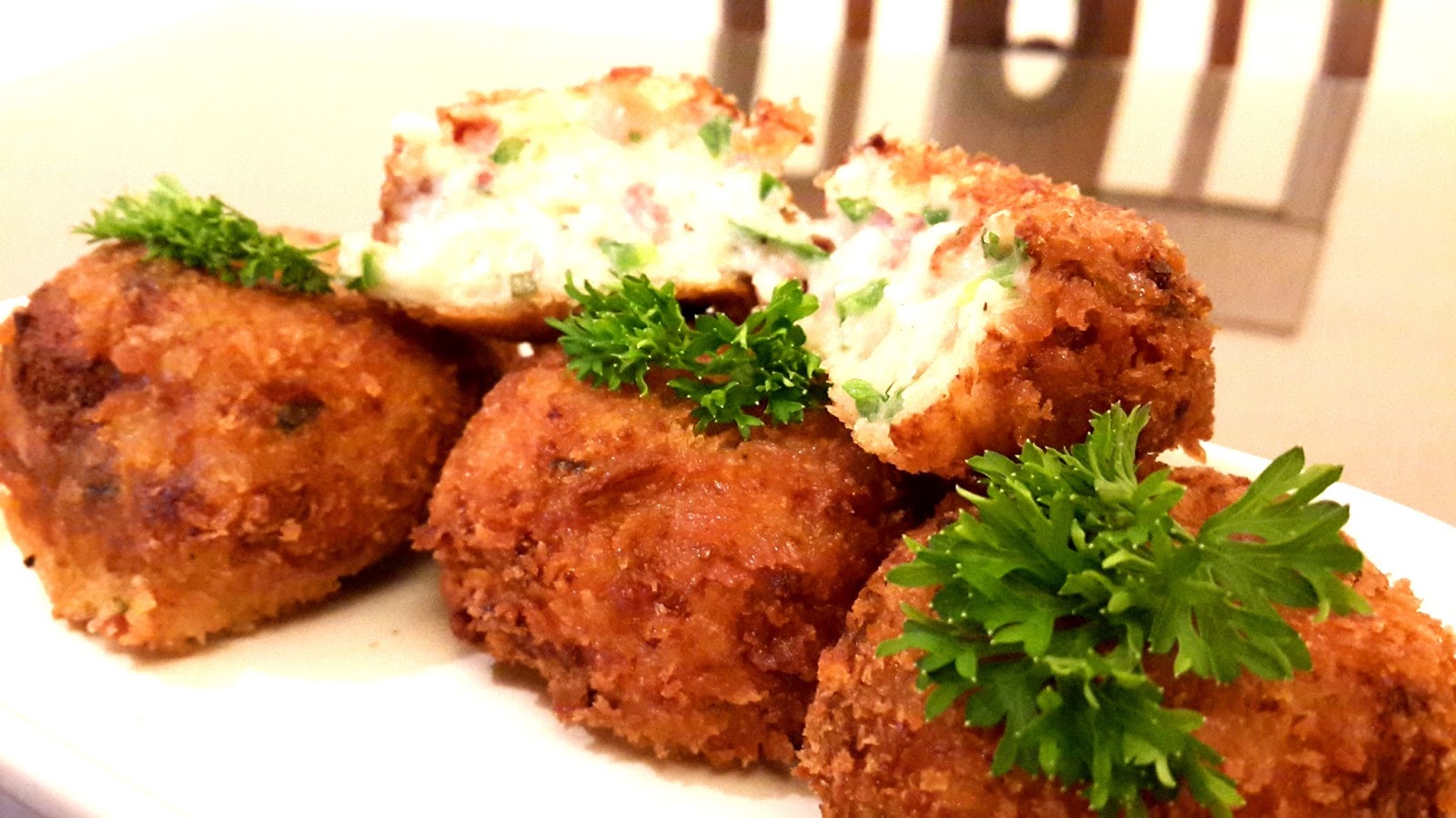 Weekend Cook! Ham and Cheese Croquettes!