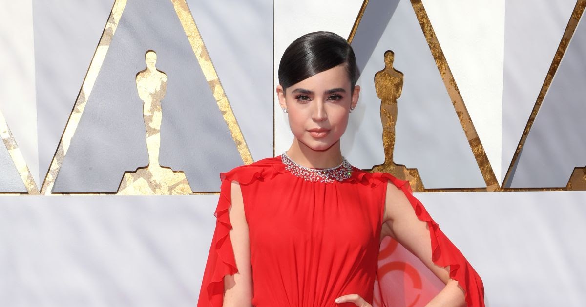 Sofia Carson at Oscars 2018 in Los Angeles