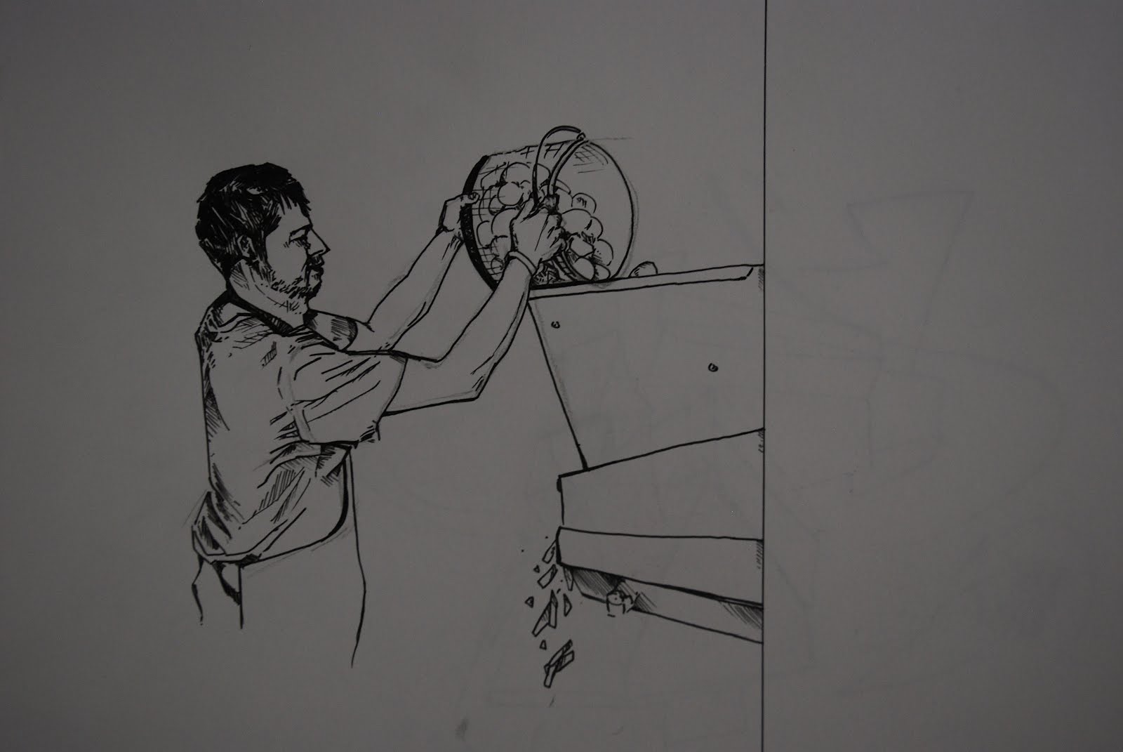 Geraint Evans -Visual Artist-: New drawings. 'Creativly Oppressed ...