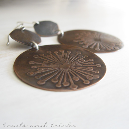 Incisione sul rame: Dandelion