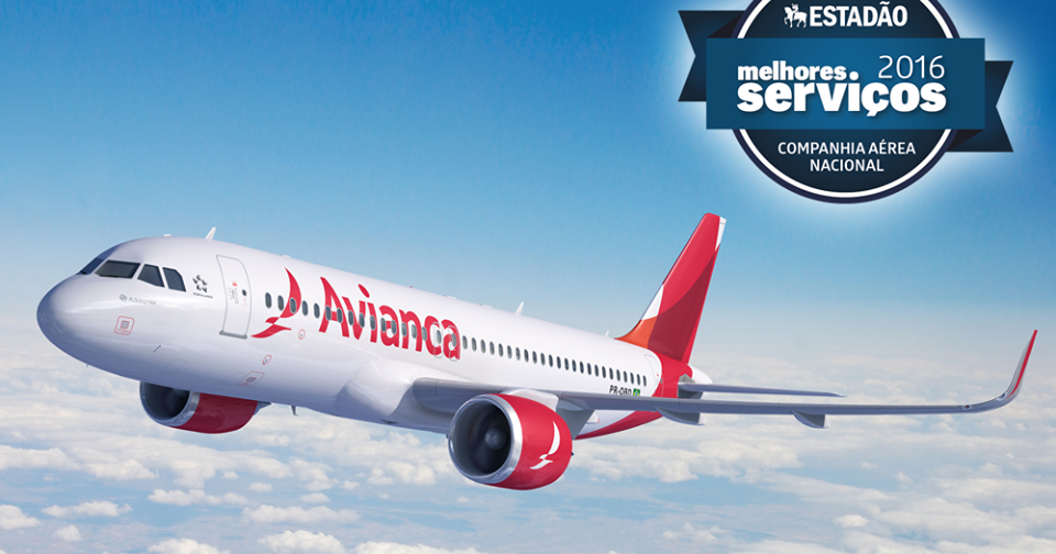 Avianca Brasil é a primeira no ranking de melhores serviços