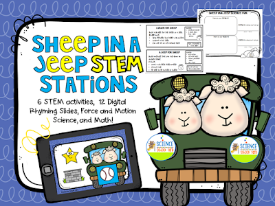 STEM Lesson Features Water and Sheep In A Jeep - The Science School Yard