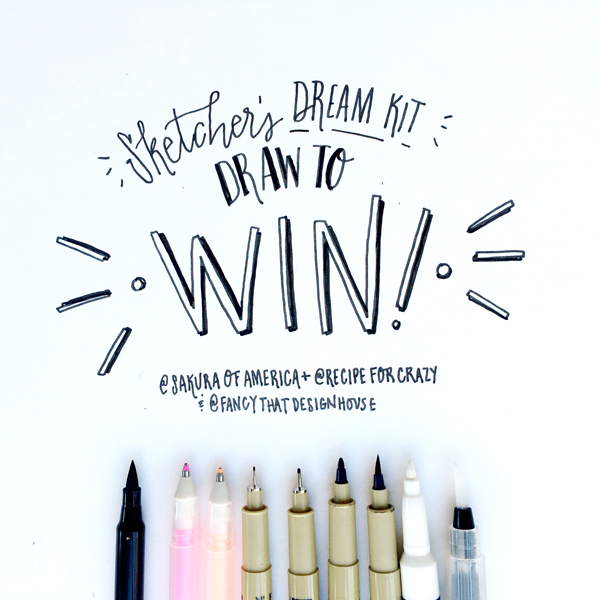 recipe for crazy blog: Draw to Win!