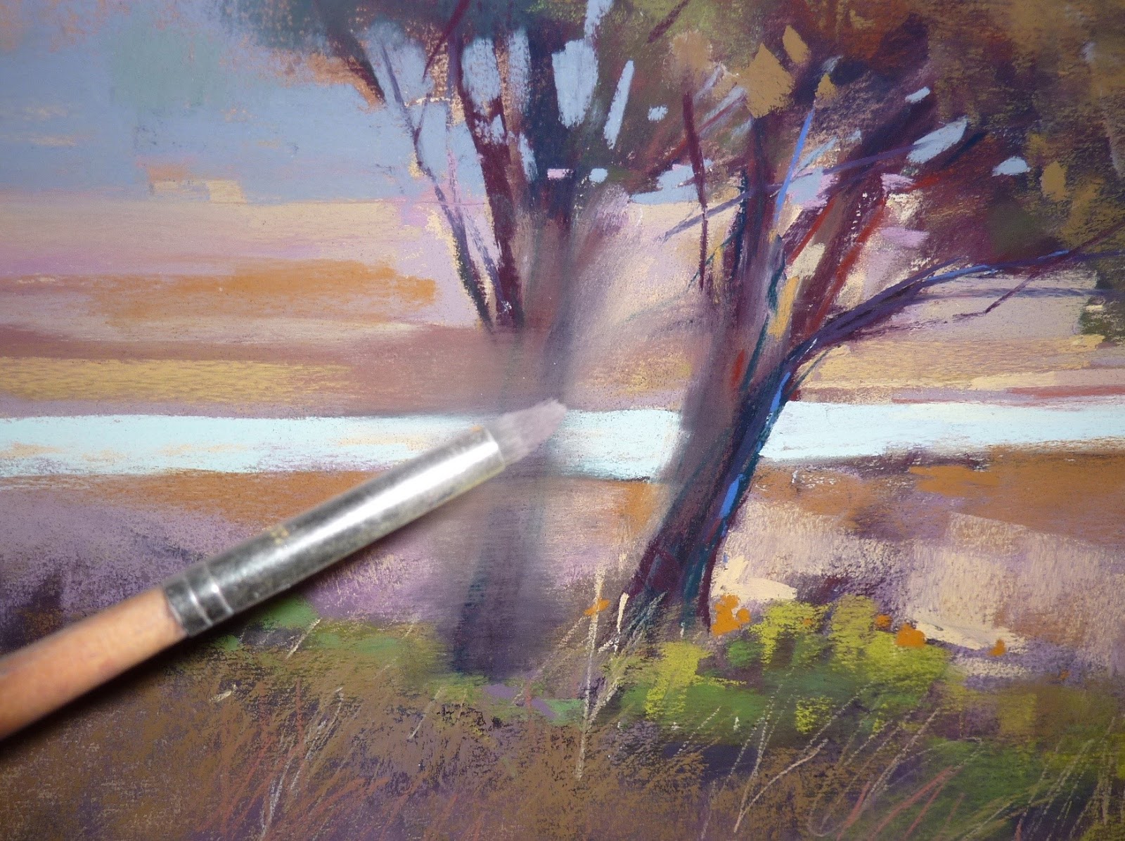 Painting My World: How To Fix a Pastel Painting Problem