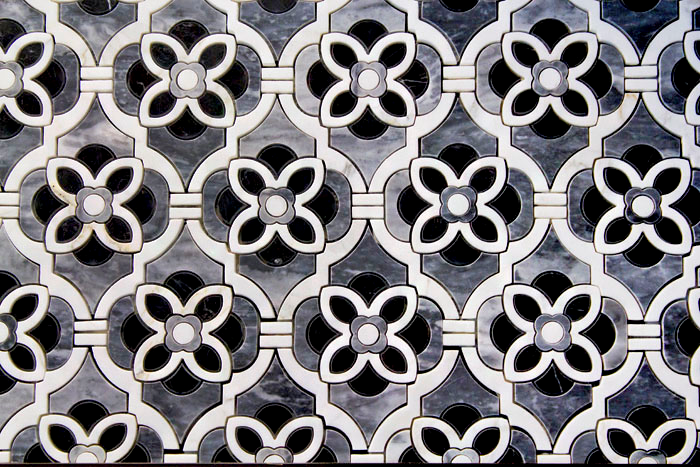 Andrea Hebard Interior Design Blog: Waterjet Tile Designs