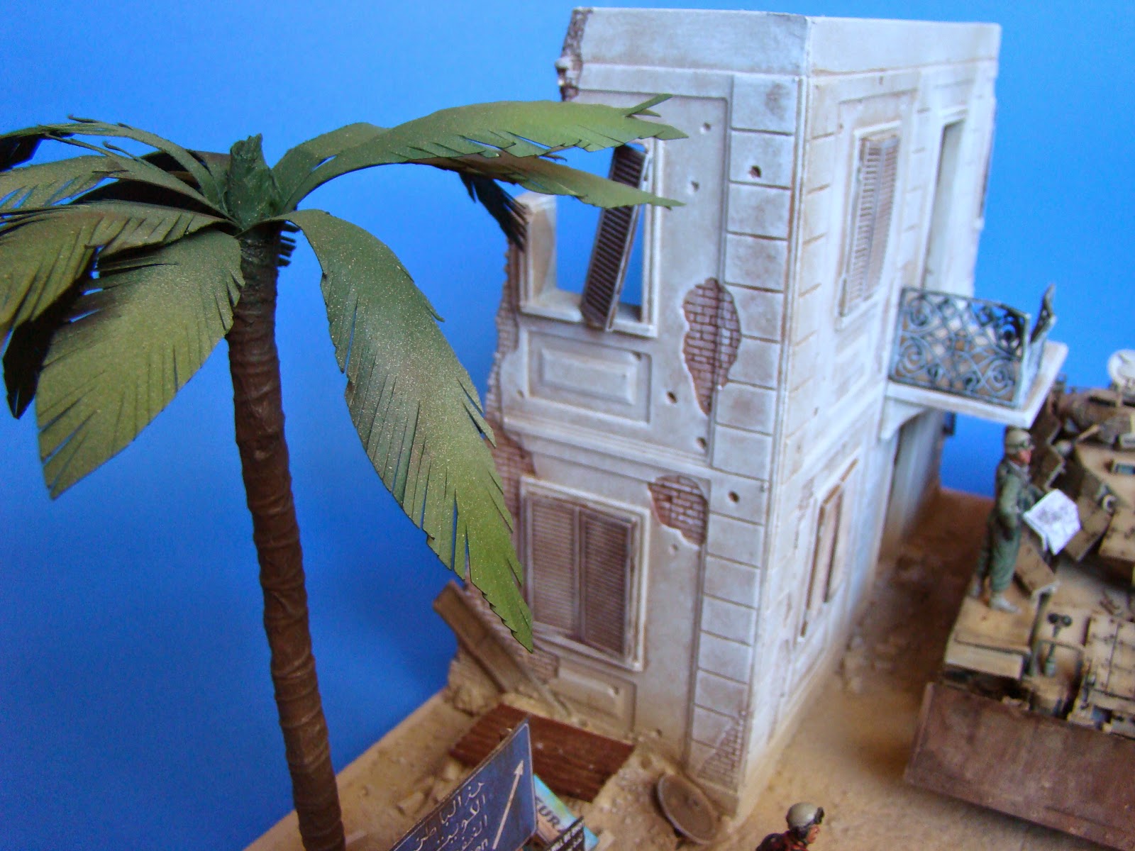 MY mini WORLD: 18. DIORAMA WITH A U.S. ARMY Μ60Α1-M9 / OPERATION IRAQ ...