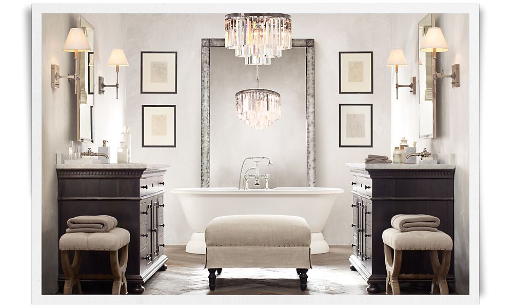 Dressed Up, Buttoned Down.: New Inspiration: Restoration Hardware