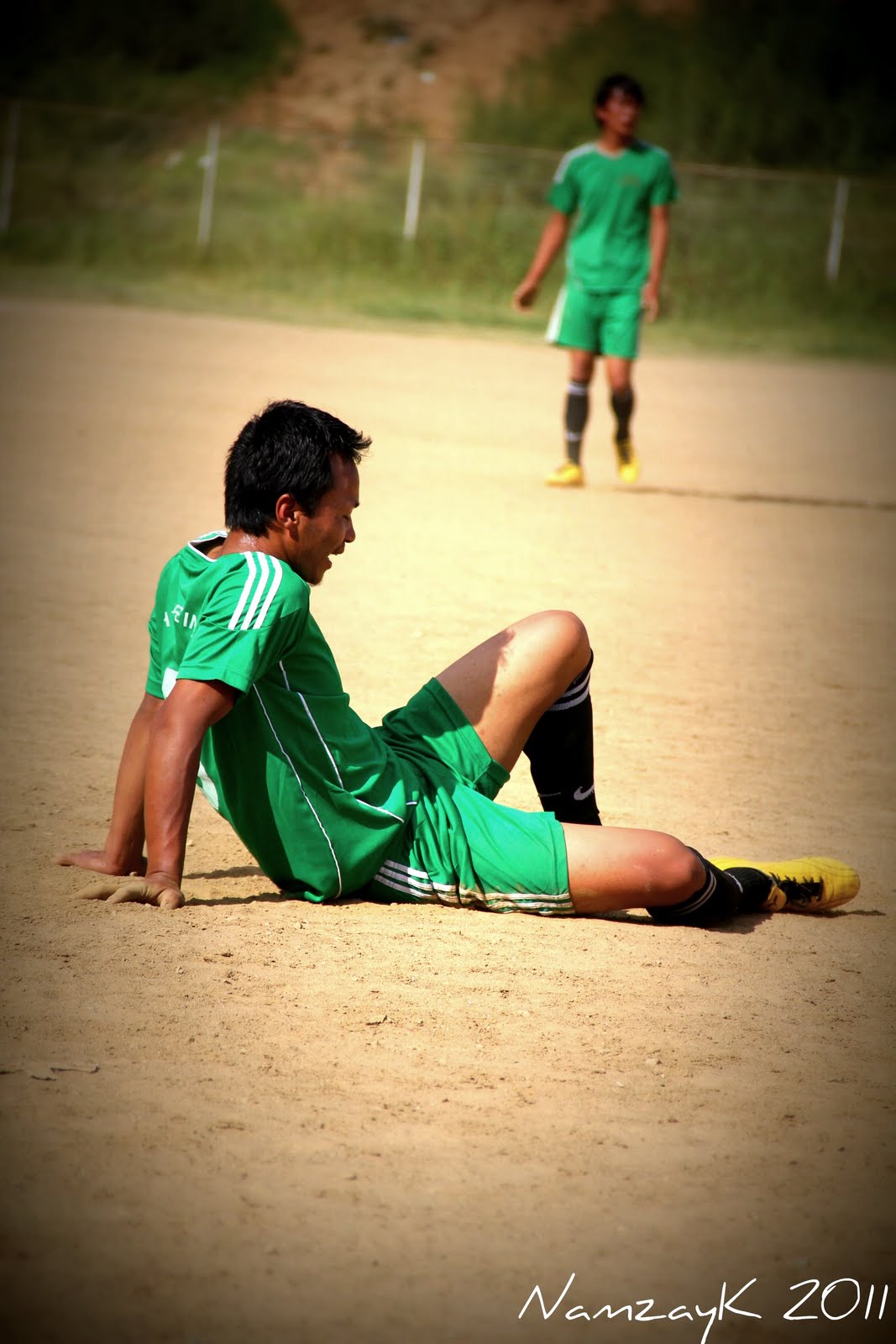 A Dusty Football Story