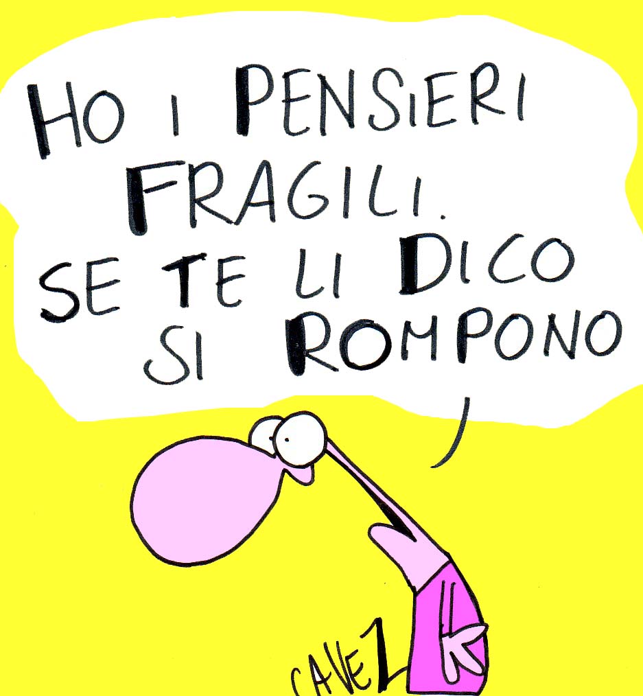 Massimo Cavezzali: Cavezzali: Ho i pensieri fragili...
