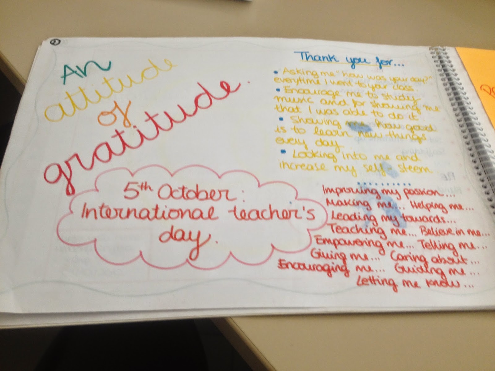 Scrapbooking in English Class: Theresa Zanatta