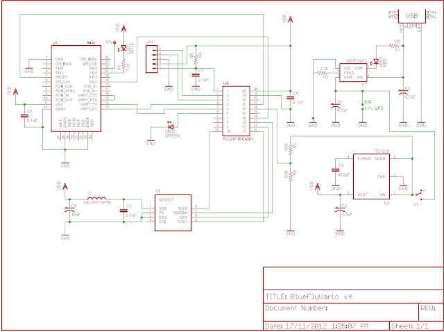 Blue Fly Vario development: December 2012