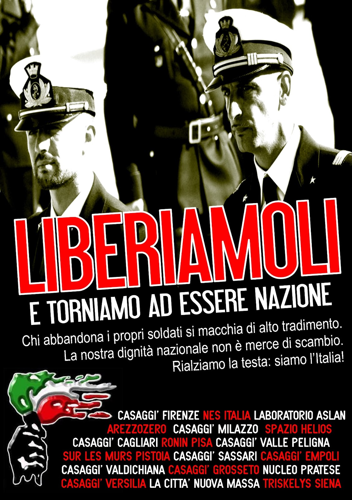 AZIONE STUDENTESCA FIRENZE - MOVIMENTO STUDENTESCO NAZIONALE: LIBERATELI!