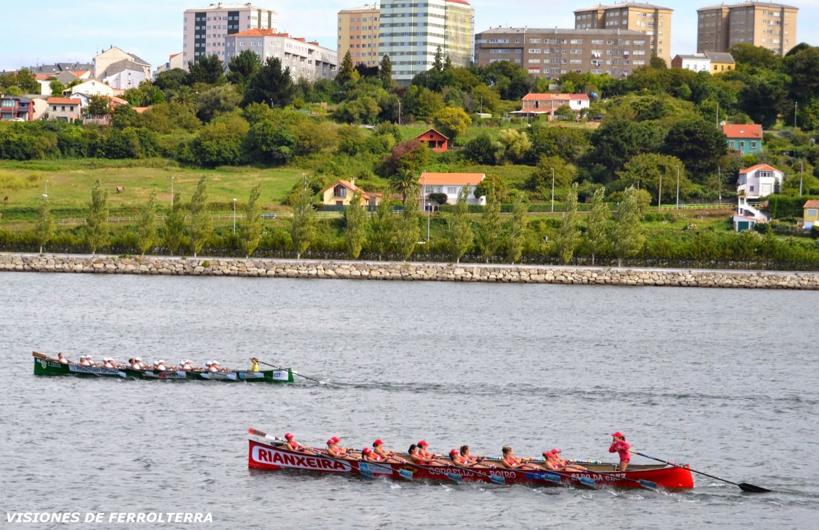 La Trainera, la reina de las embarcaciones de banco fijo.