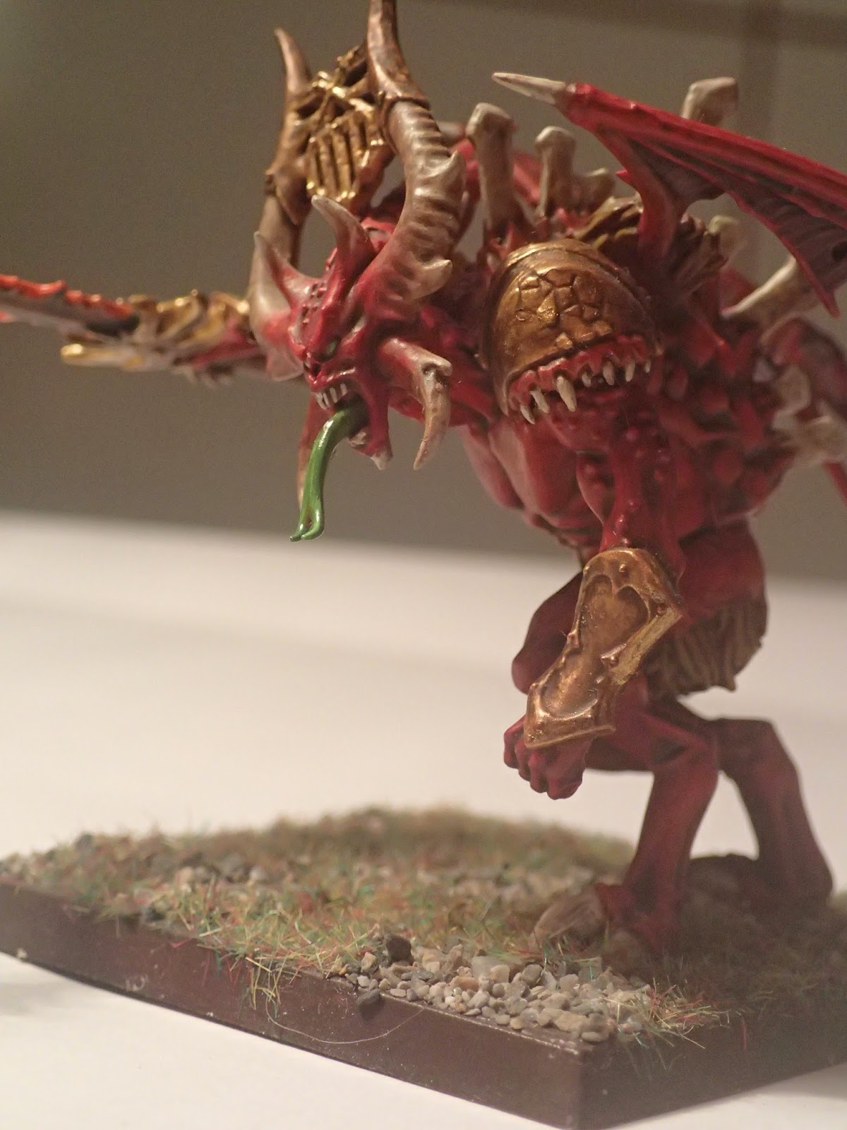 The Greater Army of Khorne: Bloodletter Daemon Prince