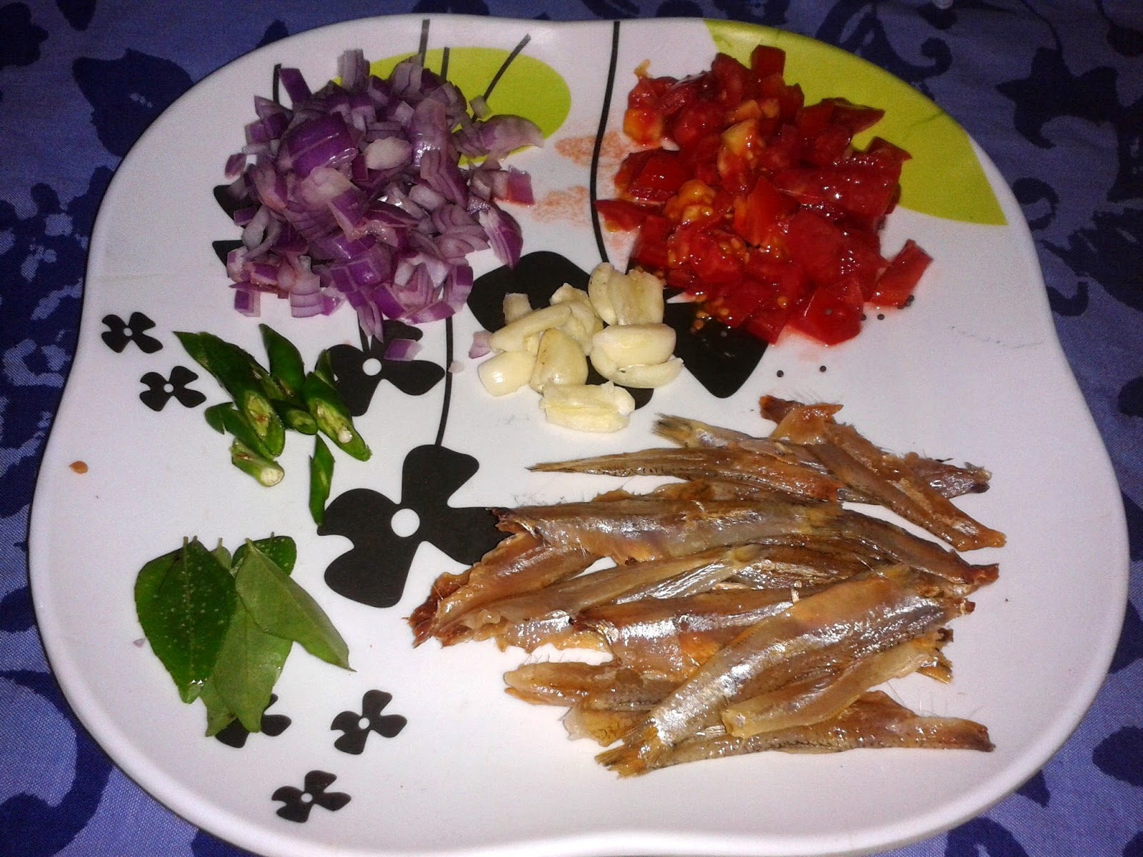 BananaLeaf Recipes: Dry fish Recipe/ Karuvaddu thokku