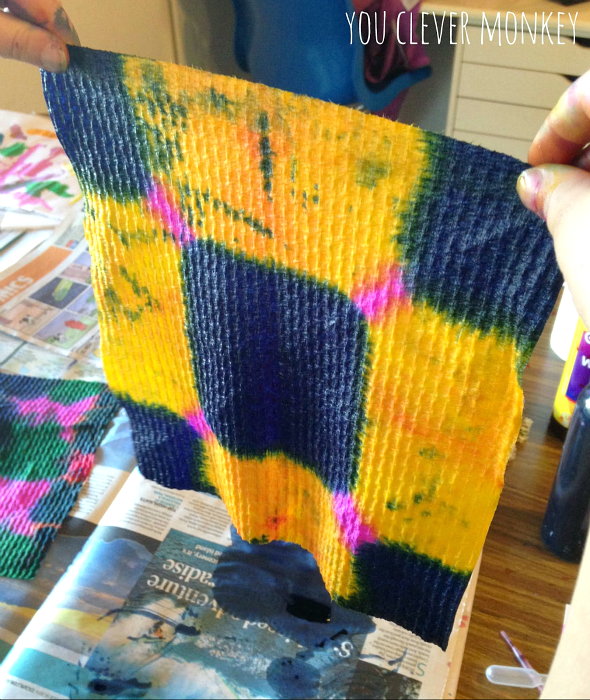 DIP DYE ART ACTIVITY | you clever monkey