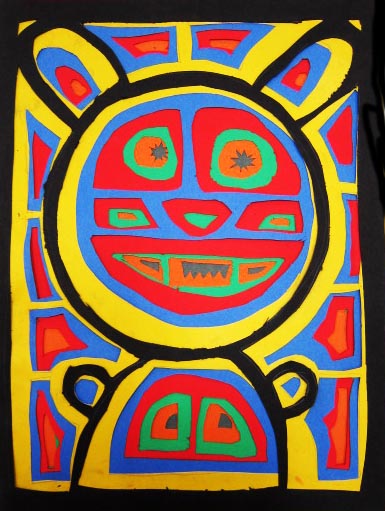Mr. Bob's Middle & High School Art Room: Molas (Grade 7)-a paper ...