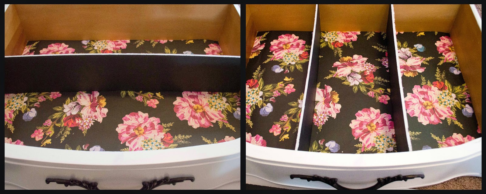 Entertaining Grace: Divide and Conquer (your drawers): DIY dividers for $1