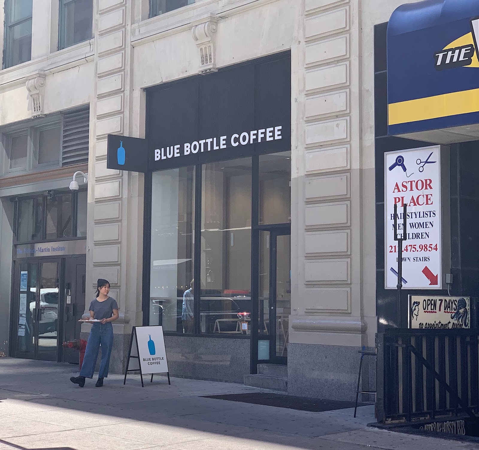 EV Grieve: Blue Bottle Coffee now open on Astor Place