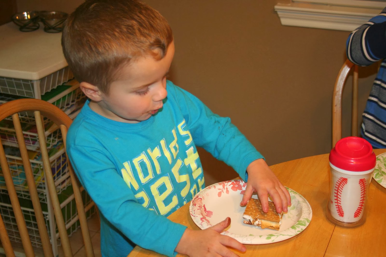 Faith, Grace & Giggles: Our First S'mores