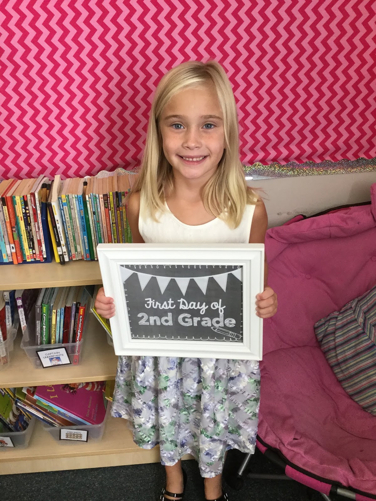 Ms. Beaudry's Class: {First Day of 2nd Grade Photos 2018-2019}