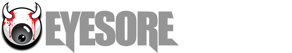 Mick Usher Illustration: Eyesore Merch Logo