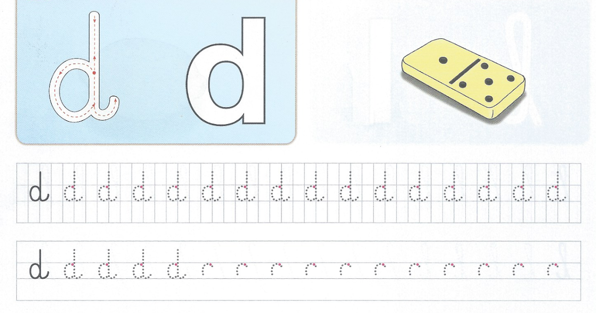 Aprende Brincando: Caligrafia - Letra D