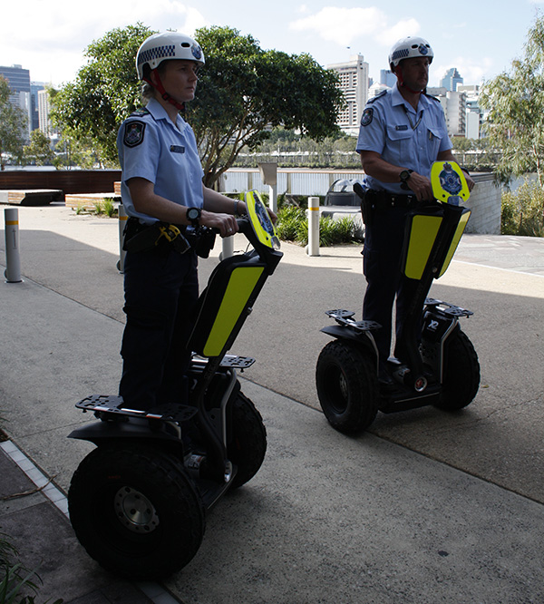 Mobility Management Australia: Segways on the footpaths.