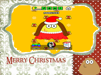 El mundo de Pou: Poustales de Navidad