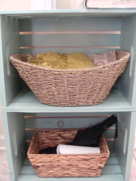 Something Ivory: DIY Stackable Crates