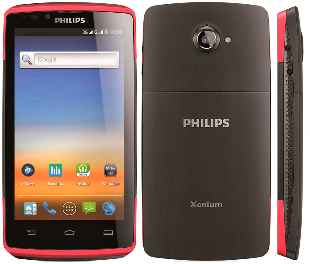 Handphone Philips Xenium W7555 dan Xenium W8555 dengan OS Android ...